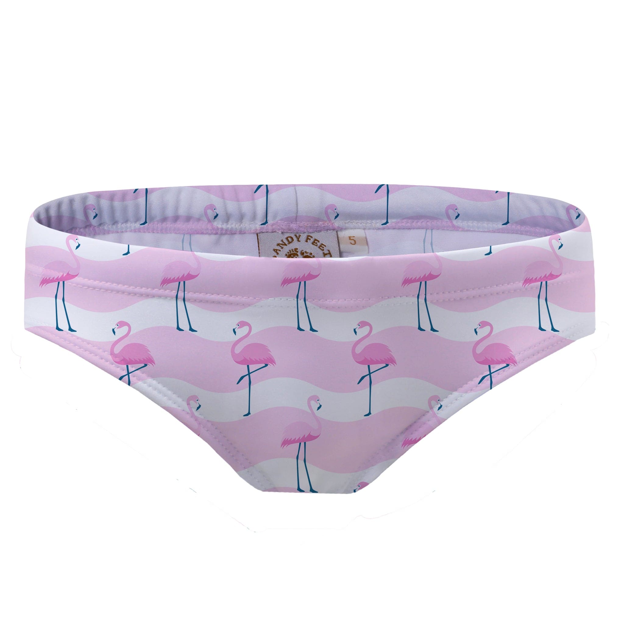 Flamingo Flamboyance Bikini Bottoms | Sandy Feet Australia