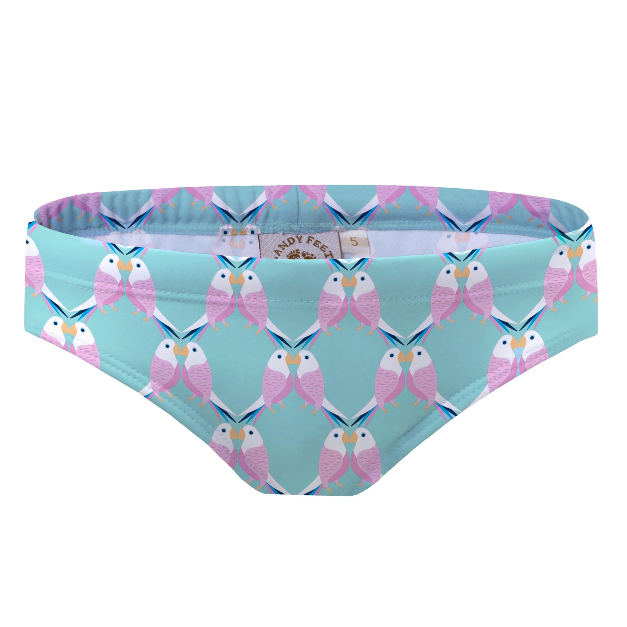 Parrot Pandemonium Bikini Bottoms | Sandy Feet Australia