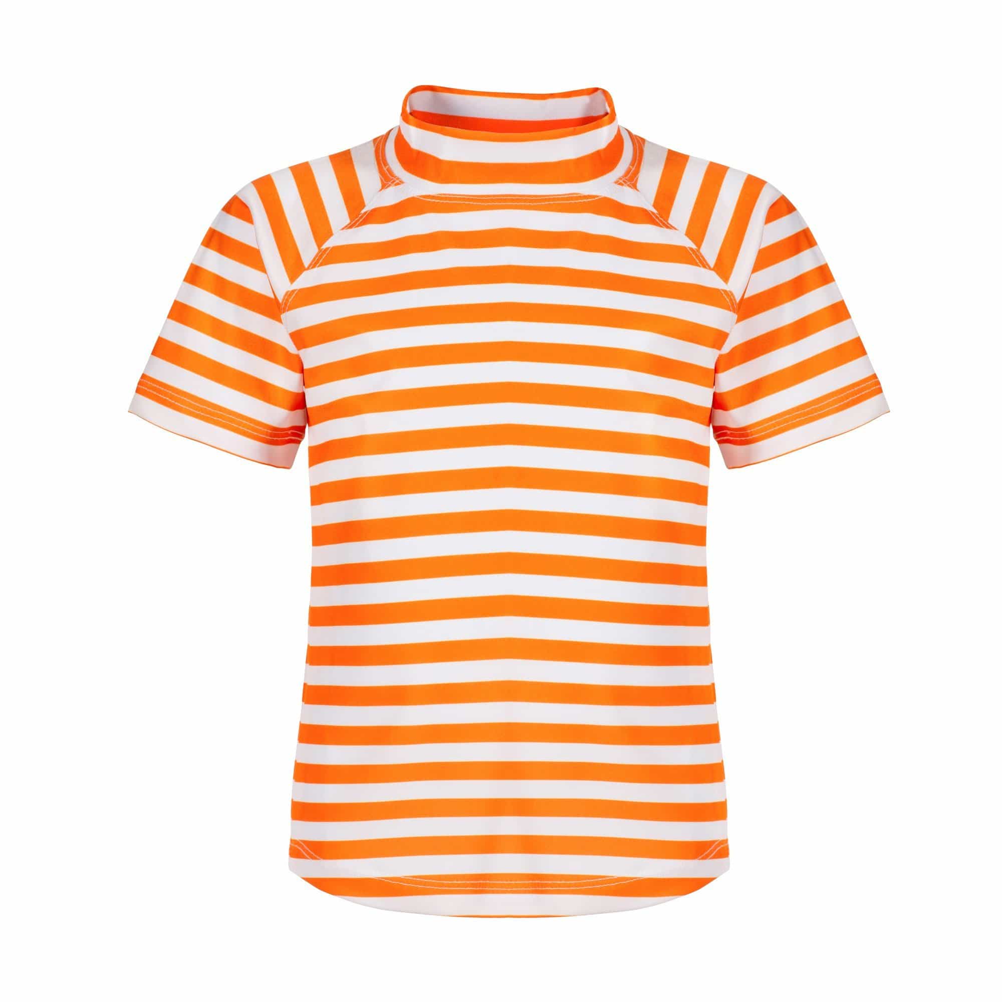 Boys Tiger Stripe Short Sleeve Rashie | Sandy Feet Australia