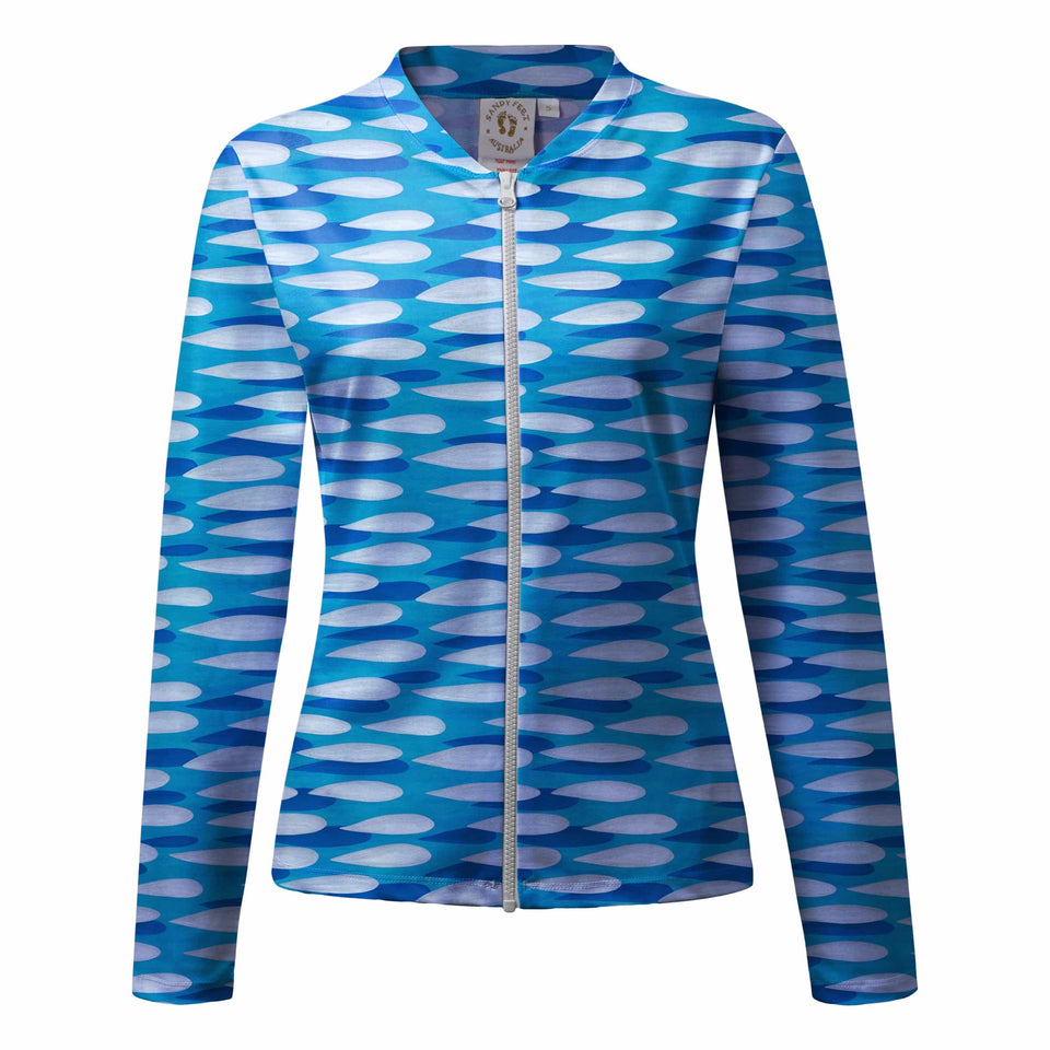 Sea Tales Adults Rashies - Uniquely Australian Designs | Sandy Feet ...